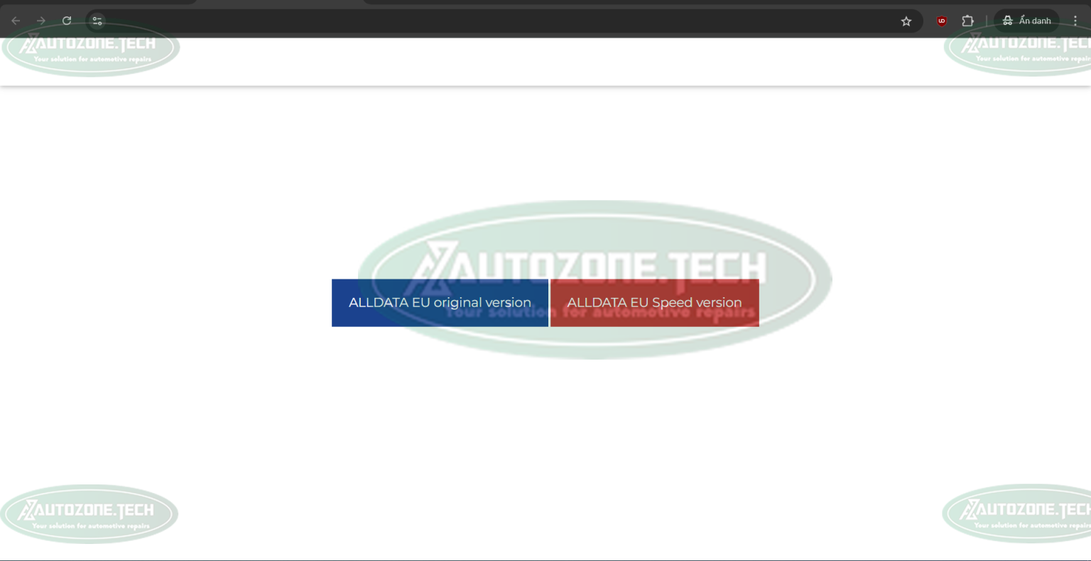 AllDATA EU ONLINE ACCOUNT | Autozone.tech - Your Vehicle Repair Solution