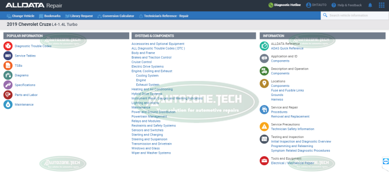 ALLDATA US ONLINE ACCOUNT | Autozone.tech - Your Vehicle Repair Solution