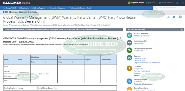 ALLDATA US ONLINE ACCOUNT | Autozone.tech - Your Vehicle Repair Solution