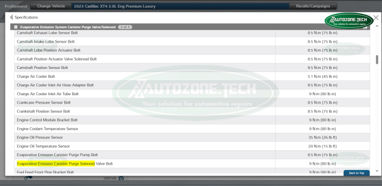 MITCHELL PRODEMAND | Autozone.tech - Your Vehicle Repair Solution