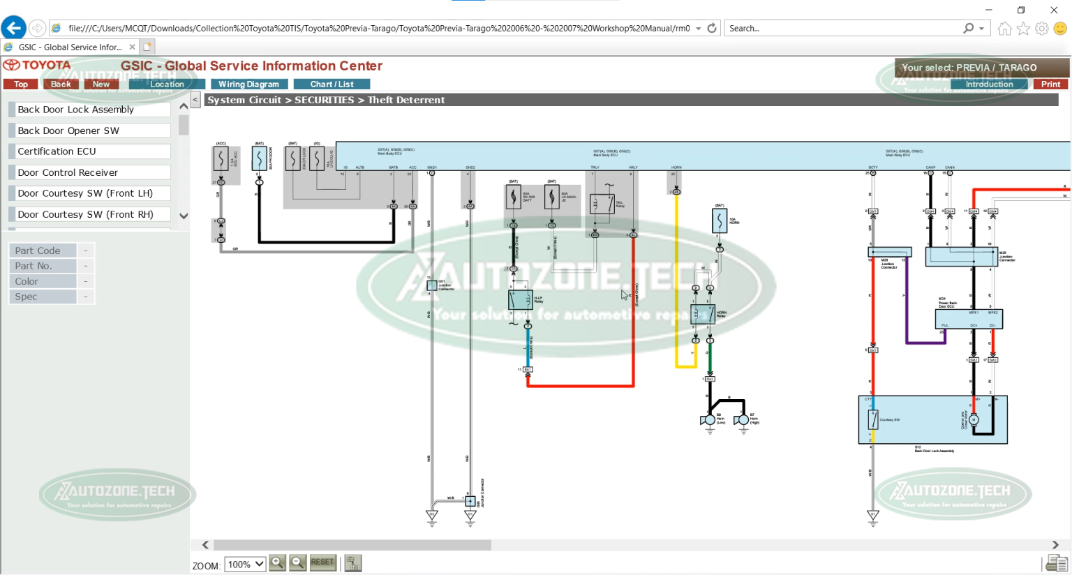 Toyota GSIC - Global Service Information Center Collection | Autozone ...