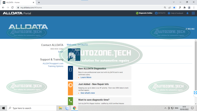ALLDATA US OFFICIAL | Autozone.tech - Your Vehicle Repair Solution 2025