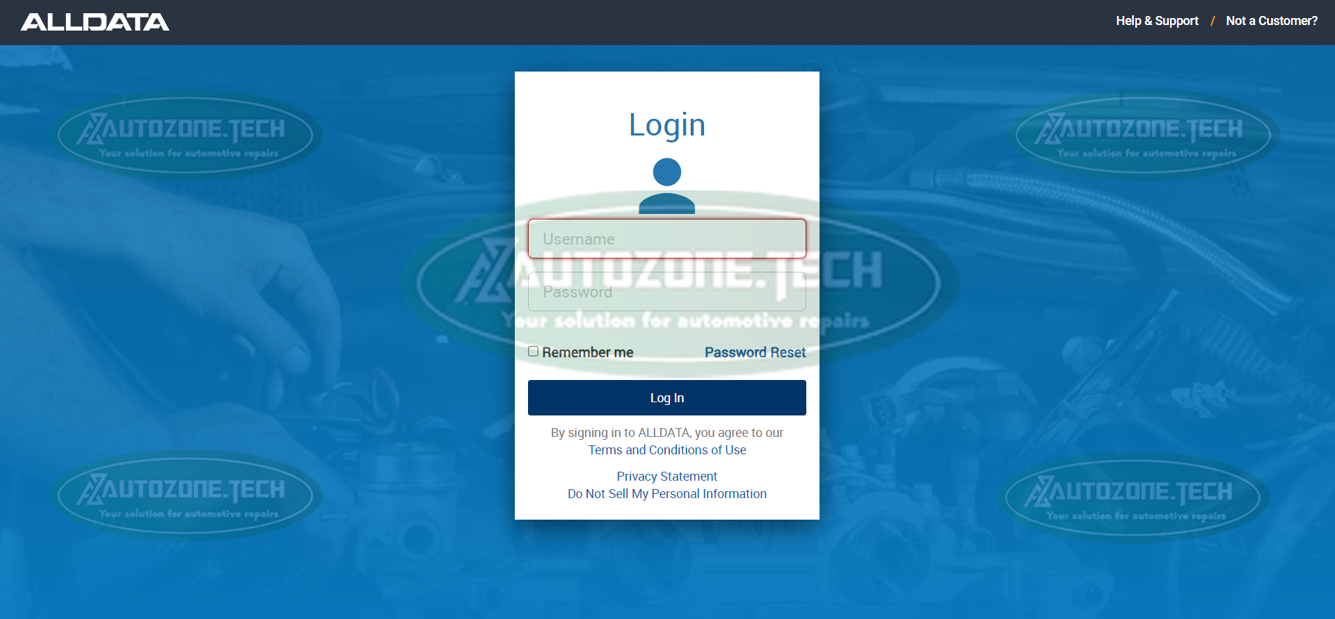 ALLDATA US ONLINE ACCOUNT | Autozone.tech - Your Vehicle Repair Solution